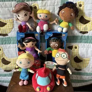 Disney | Toys | Little Einsteins Lot Rare Vtg Singing Vinyl Nib ...